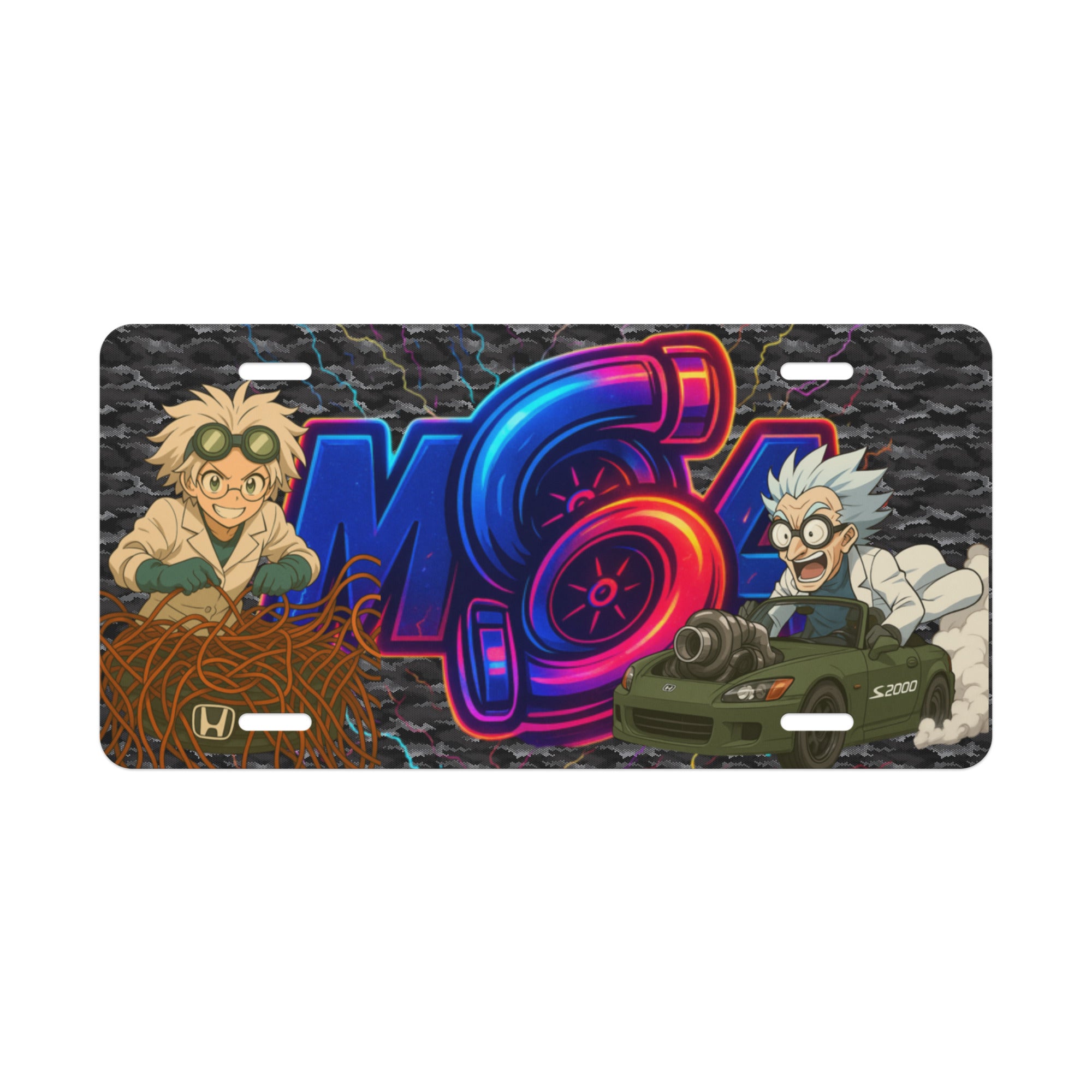 Vanity license plate – Mad Scientist Auto